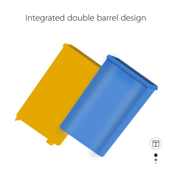 Garbage classification plastic garbage bin - PVC Box Manufacturers ...