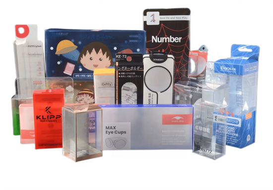 Transparent plastic PVC packaging box - PVC Box Manufacturers, Printed ...